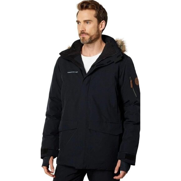 Obermeyer | Jackets & Coats | Nwt Obermeyer Mens Ridgeline Black Winter ...